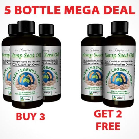 Premium Hemp Seed Oil - Aussie Legends Hemp