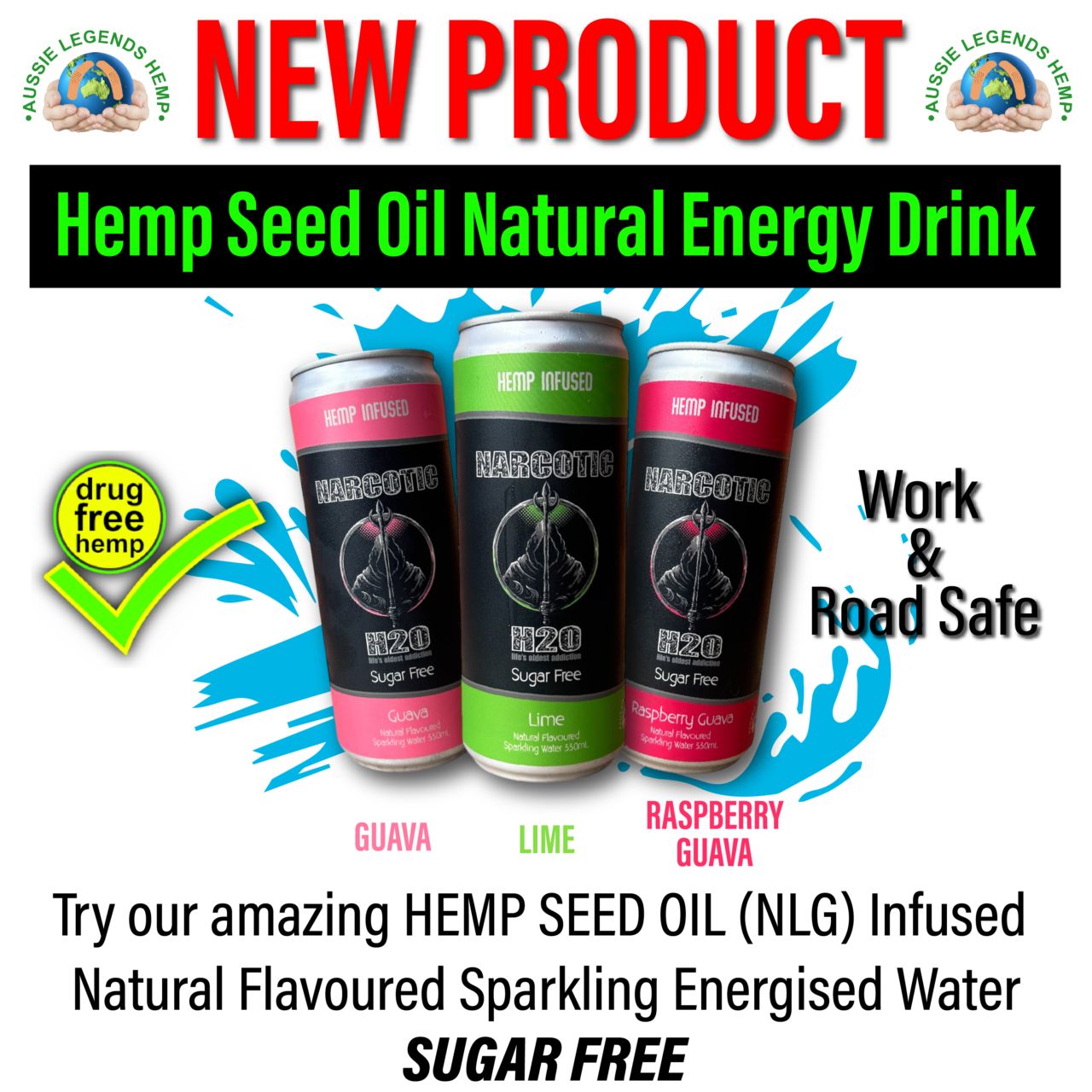 Premium Hemp Seed Oil - Aussie Legends Hemp