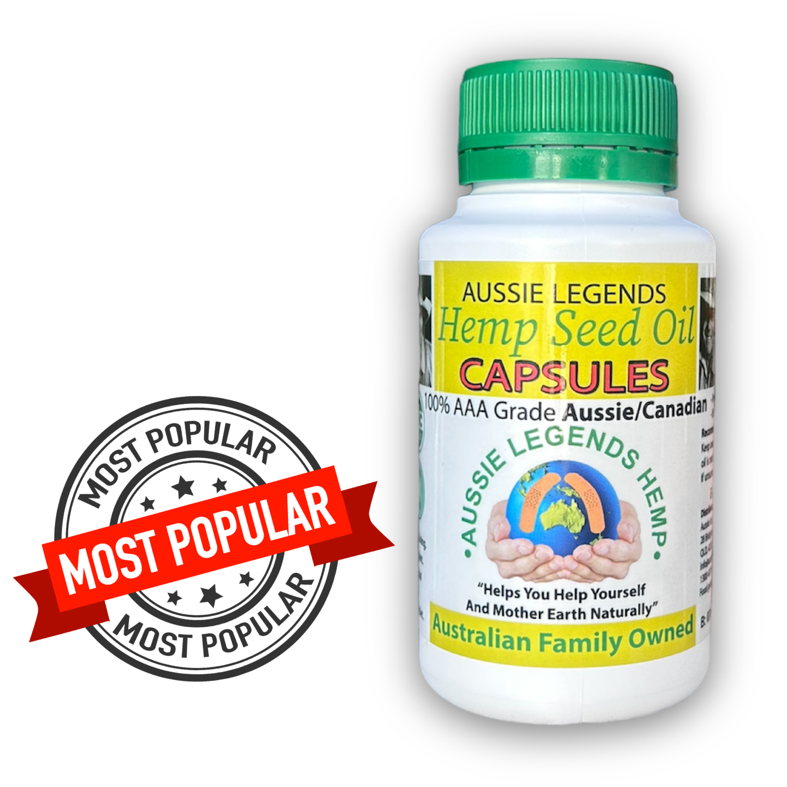 Premium Hemp Seed Oil - Aussie Legends Hemp